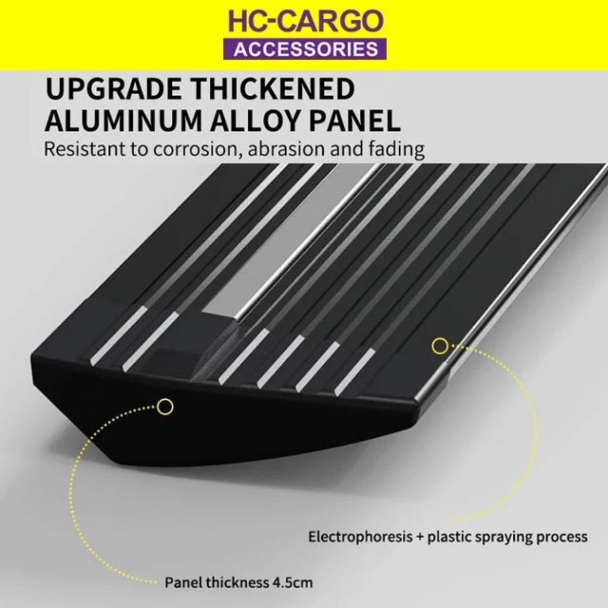 HC CARGO Kia Carnival KA4 Aluminum Alloy Power Side Steps Retractable ...