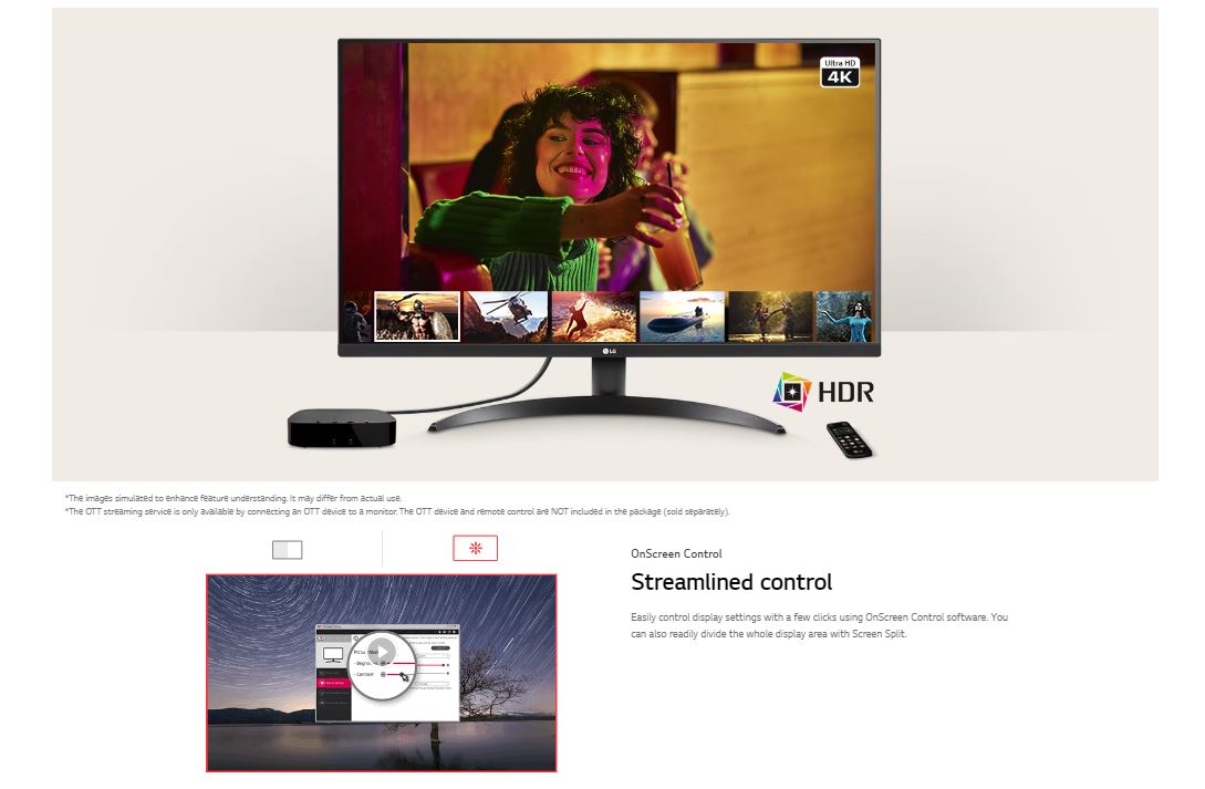 LG Monitor 32UR500 31.5'' UHD 4K HDR monitor with AMD FreeSync - 3Years ...