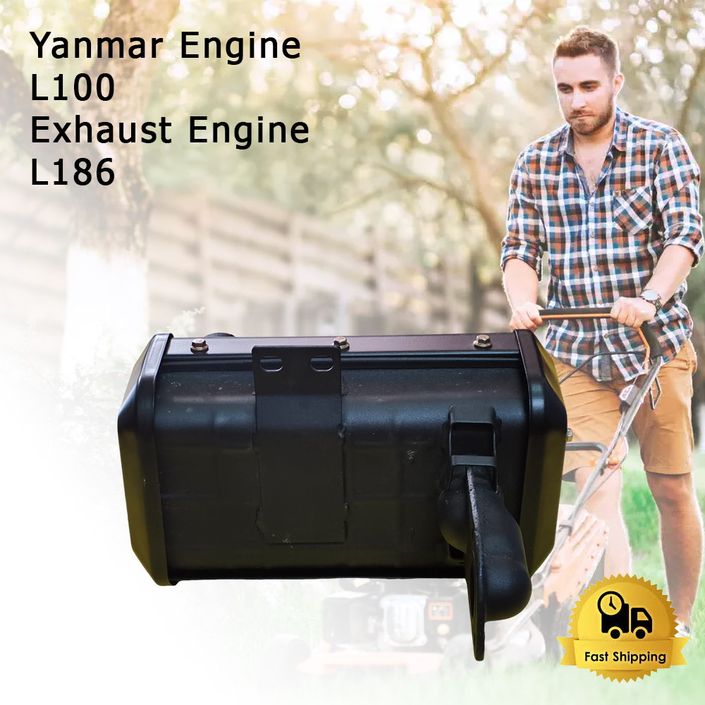 Yanmar Engine L100 Exhaust China Engine L186 Muffler Ekzos pipe ...