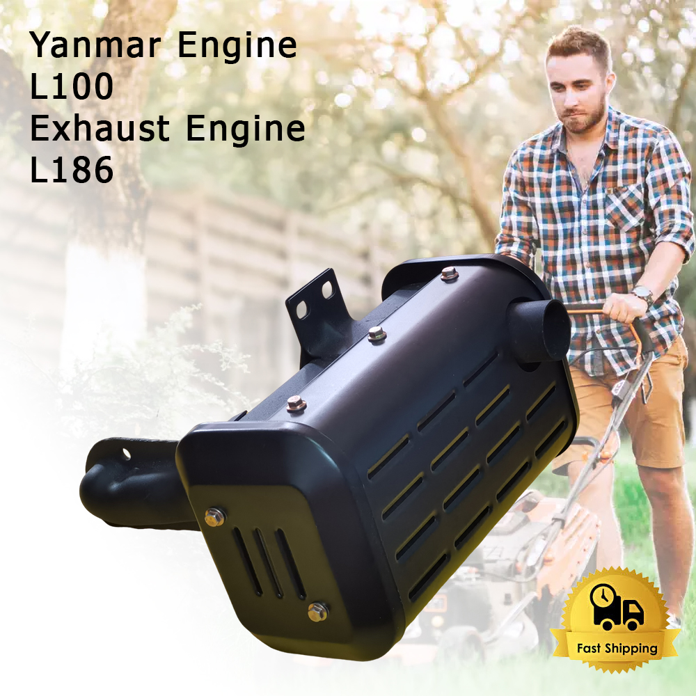Yanmar Engine L100 Exhaust China Engine L186 Muffler Ekzos pipe ...
