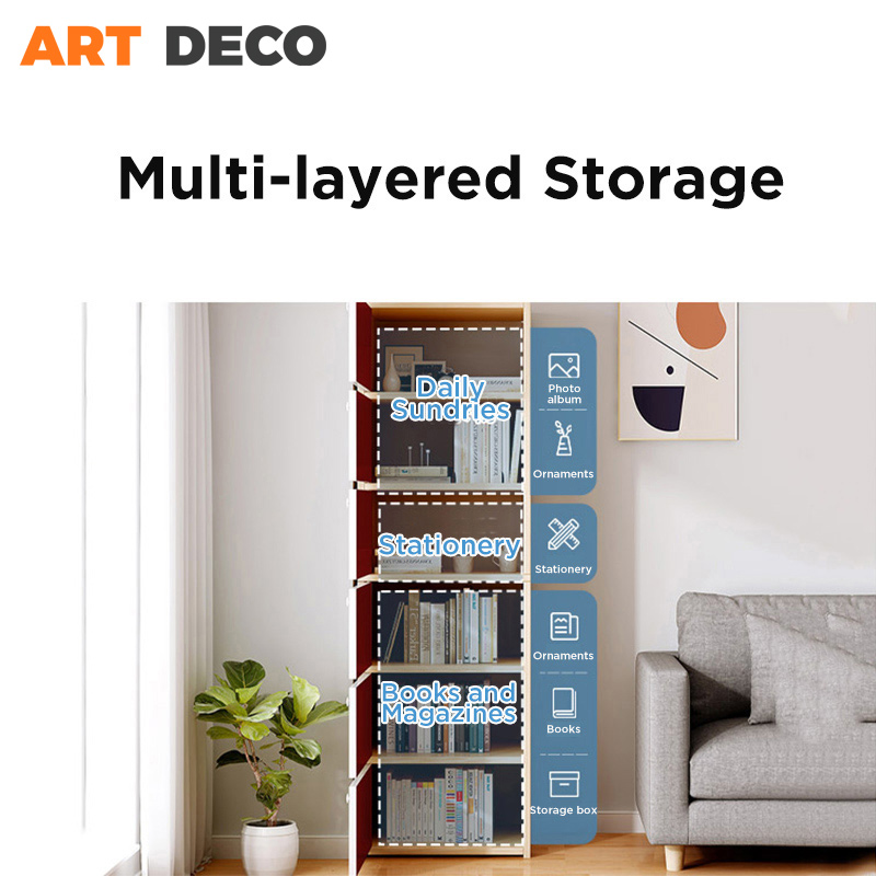 File Organizer Document Organizer File Folder Rack Book Storage Cabinet ...