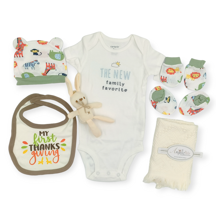 Angeliz Baby Gift Wishing Balloon Lucky Bunny Baby Hamper 11 Pcs Hadiah ...