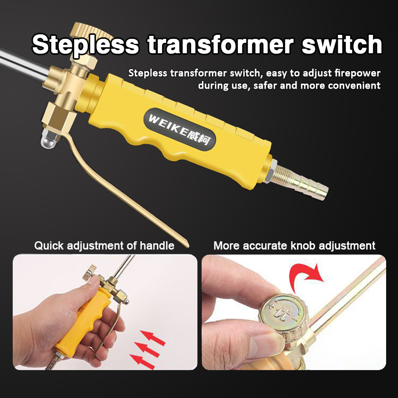 Liquefied Gas Blowtorch Piezo Ignition Sprayer Gas Spray Gun Flame ...
