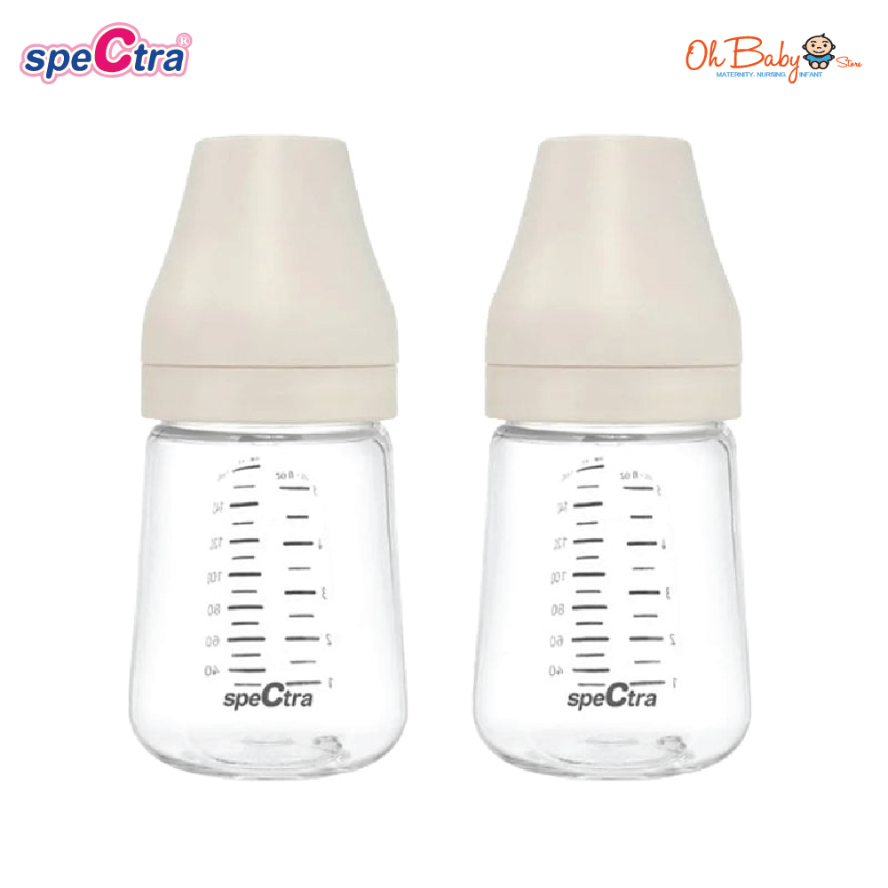 Spectra Wide Neck Breast Milk Storage Bottle (Pack of 2) | Shopee Malaysia
