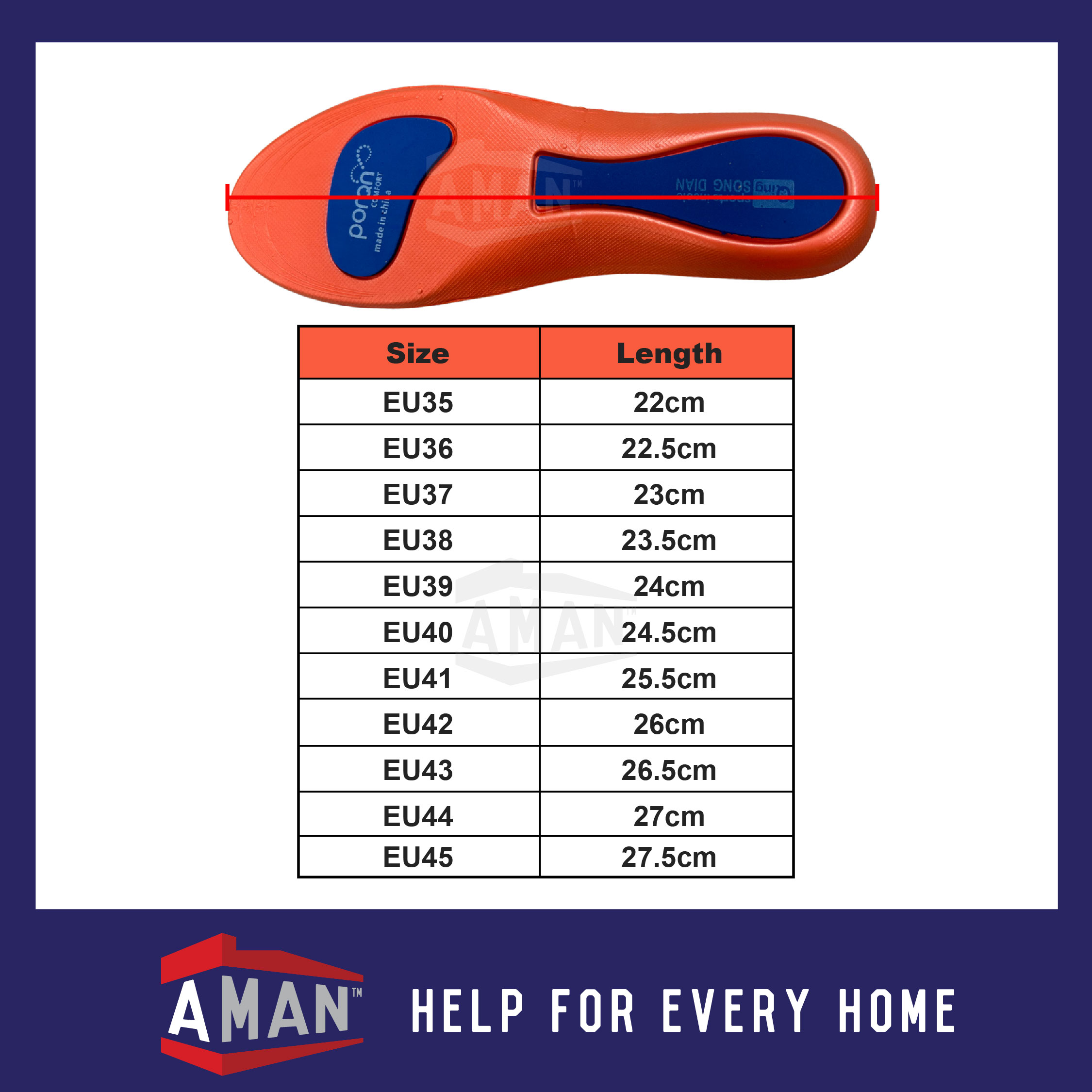 Orthotic Insole Arch Support Flatfoot Running Insoles for Shoes Sole ...