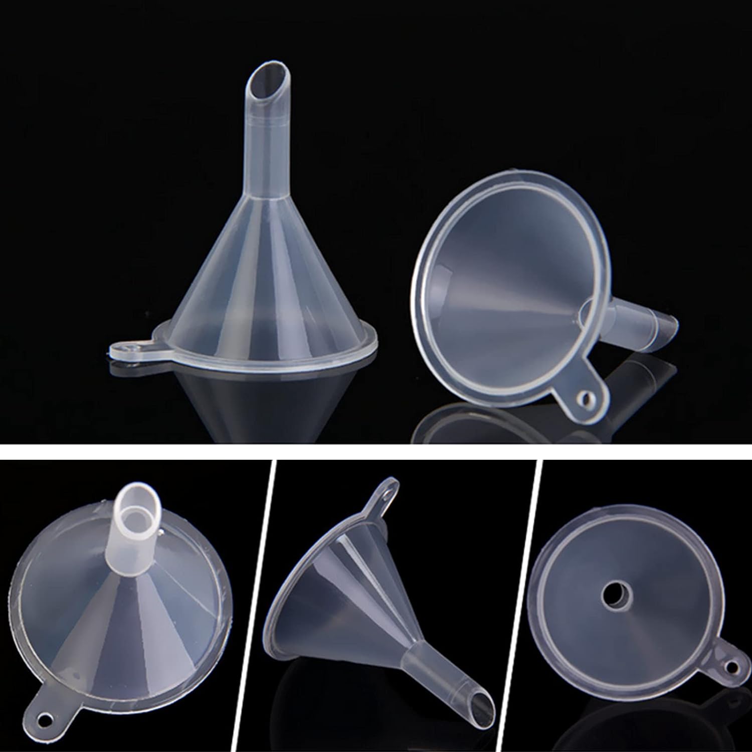 Mini Plastic Funnel For Refilling Perfume/Liquid/Essential Packing Tool ...