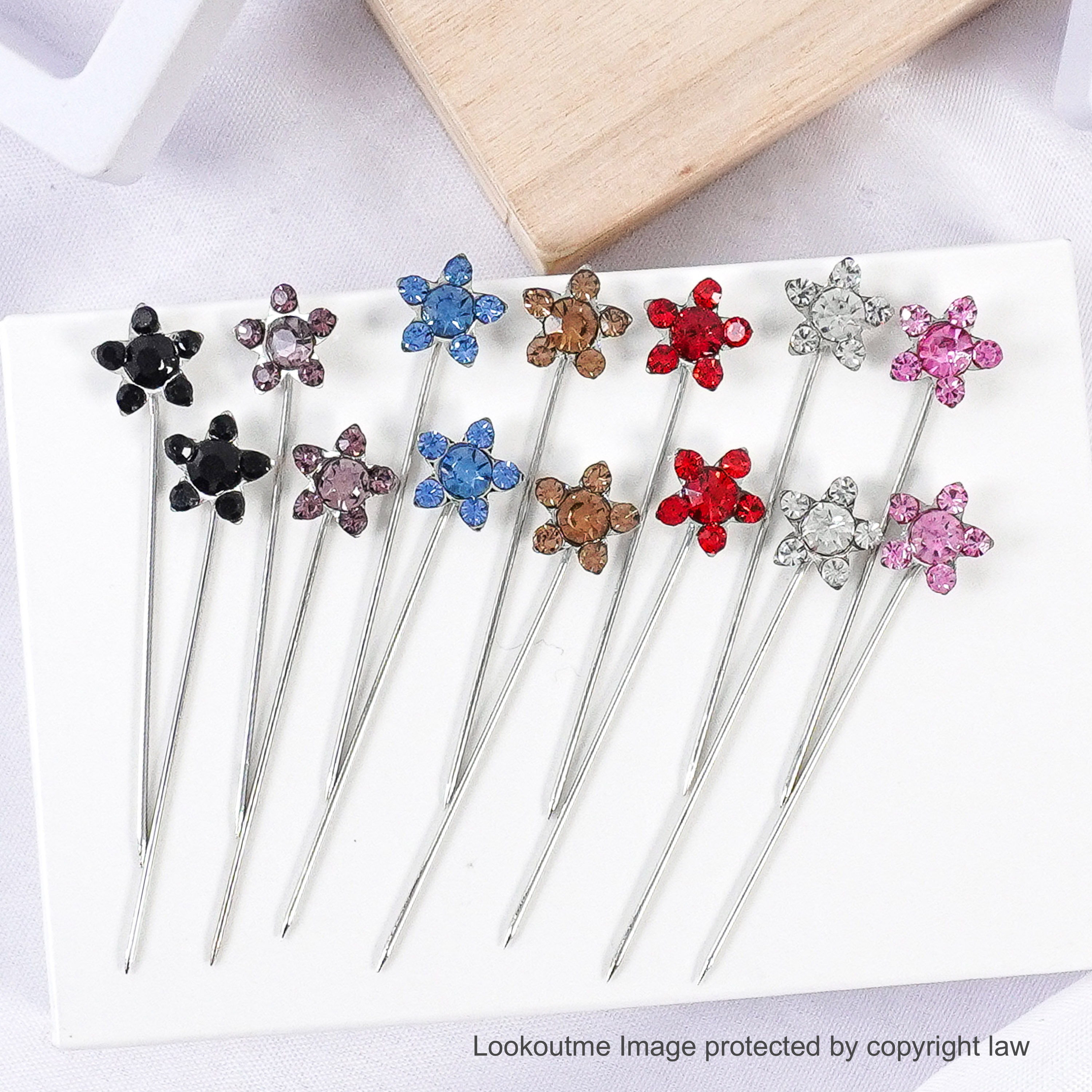 2Pcs Set Pin Shawl Kerongsang Brooch Pin Tudung ShawlJarum Peniti ...