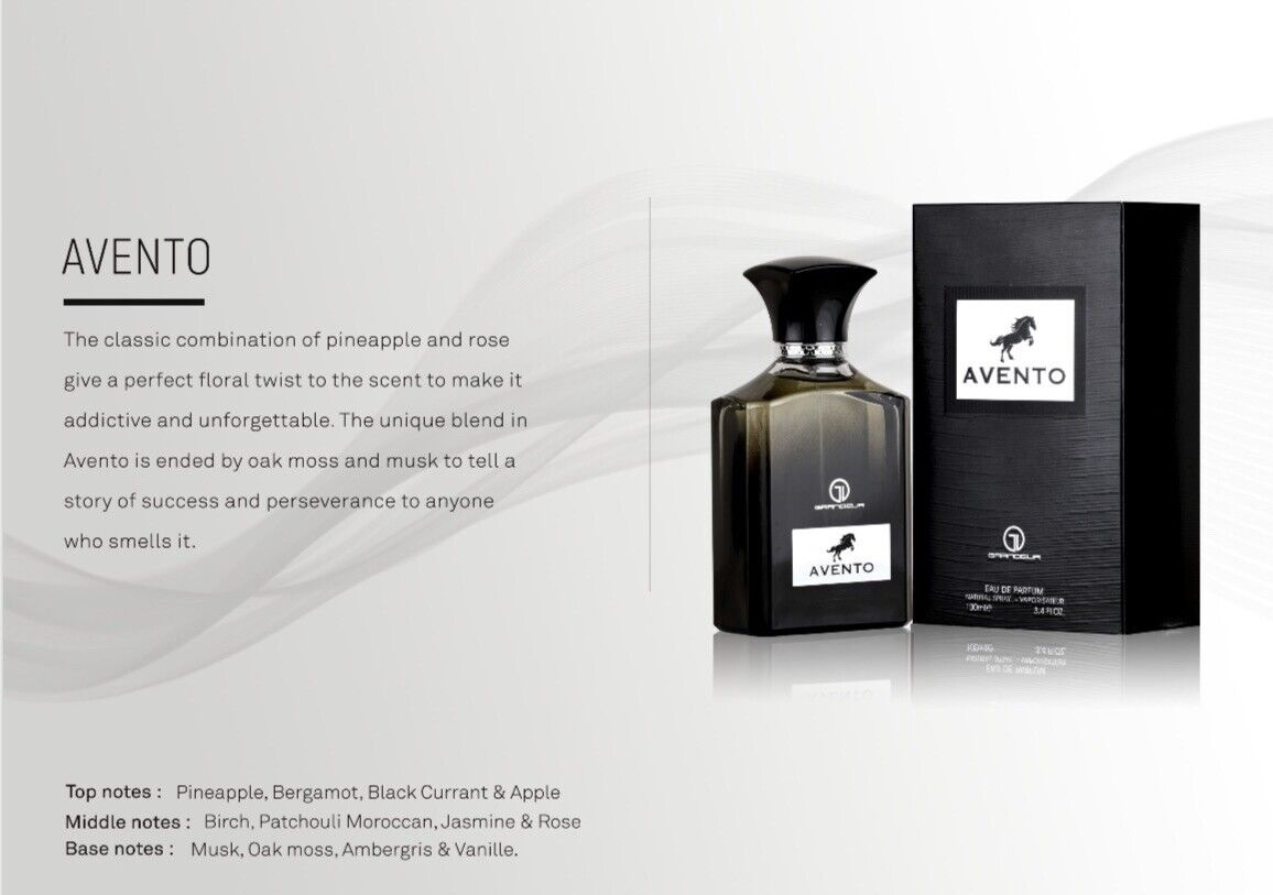 Avento MAn EDP Grandeur Elite Perfume Natural Spray 100ml For Him ...