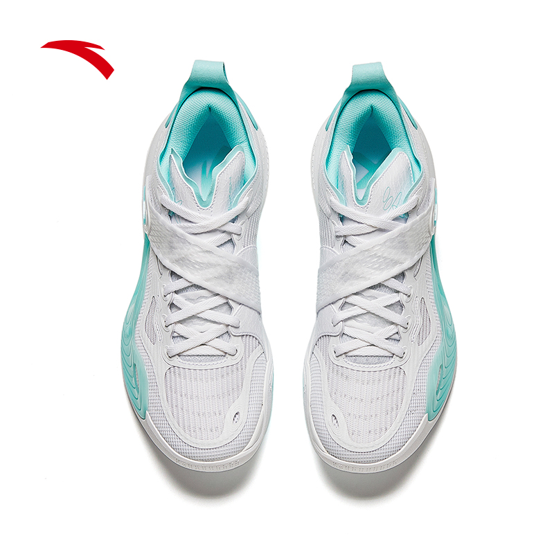 ANTA Men Splash 6 Basketball Shoes 1124B1108-2- White/Ray Blue (Kasut ...