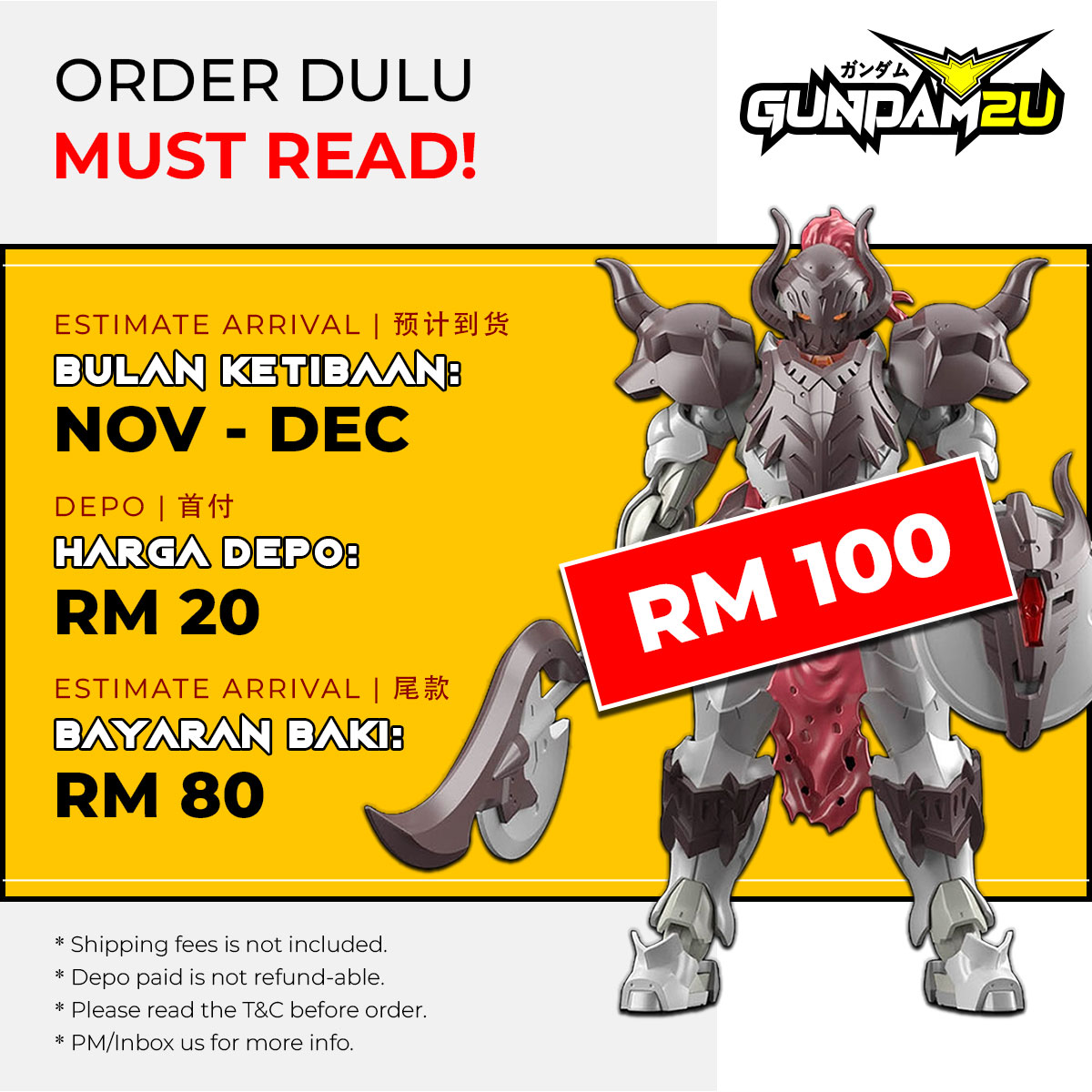 BANDAI 30MF Liber Warrior Body + Armor Full Set - 30 Minutes Fantasy ...