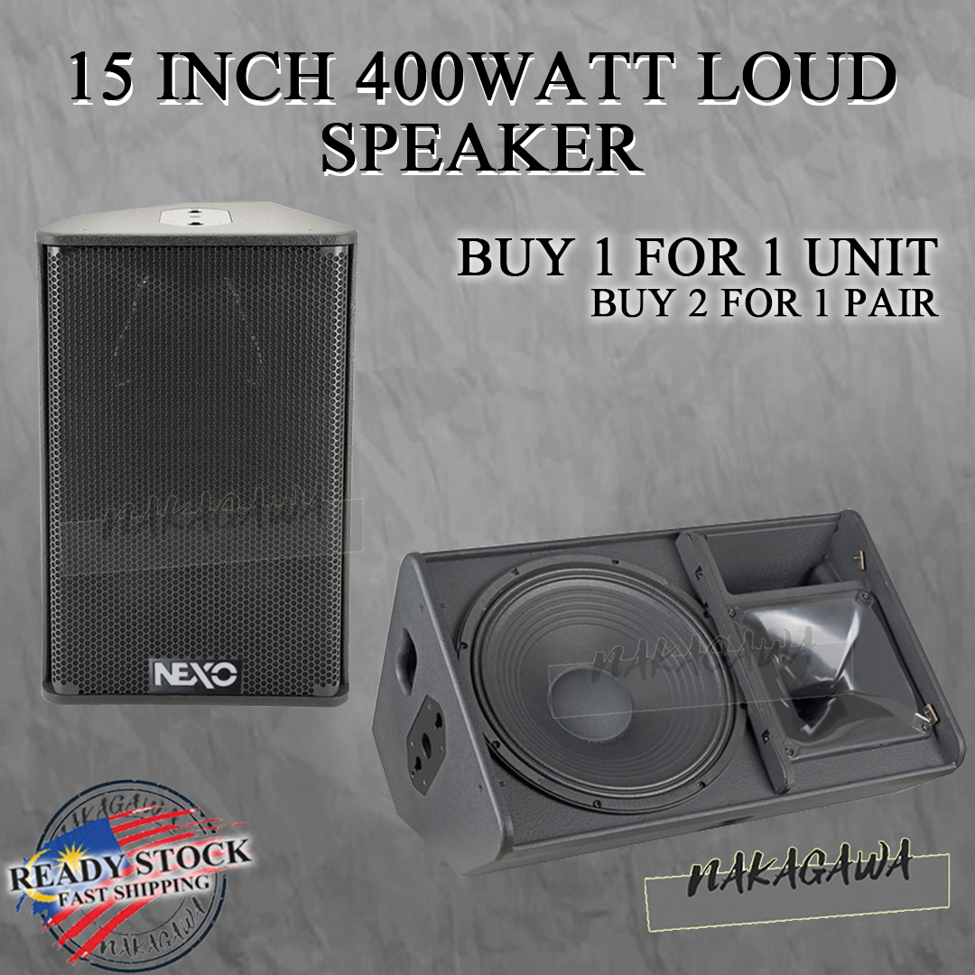 SOUND WAVE PER UNIT 12” / 15” R2 350WATT / 400WATT STAGE AUDIO HIGH ...