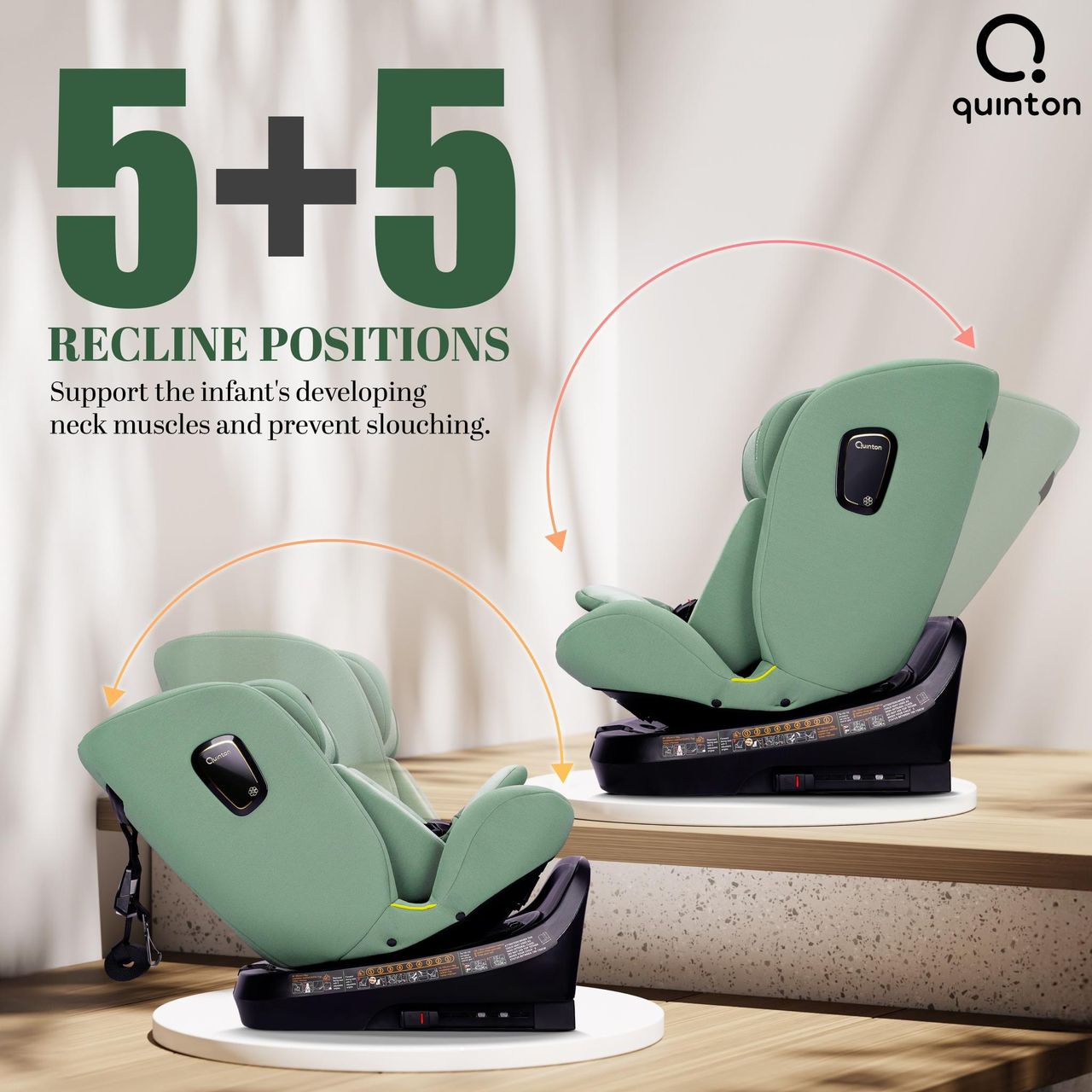 Quinton i-Smart 360 Spin Convertible Baby Car Seat ( 0-12 Years ...