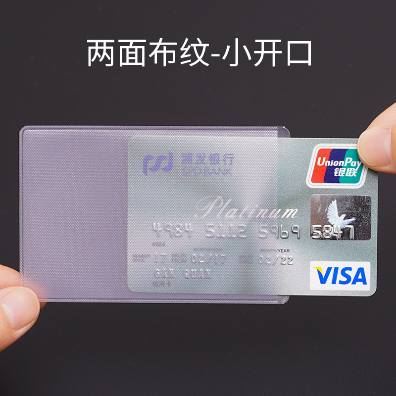Waterproof Thick Transparent TNG myKAD ATM Debit Credit Identity Card ...