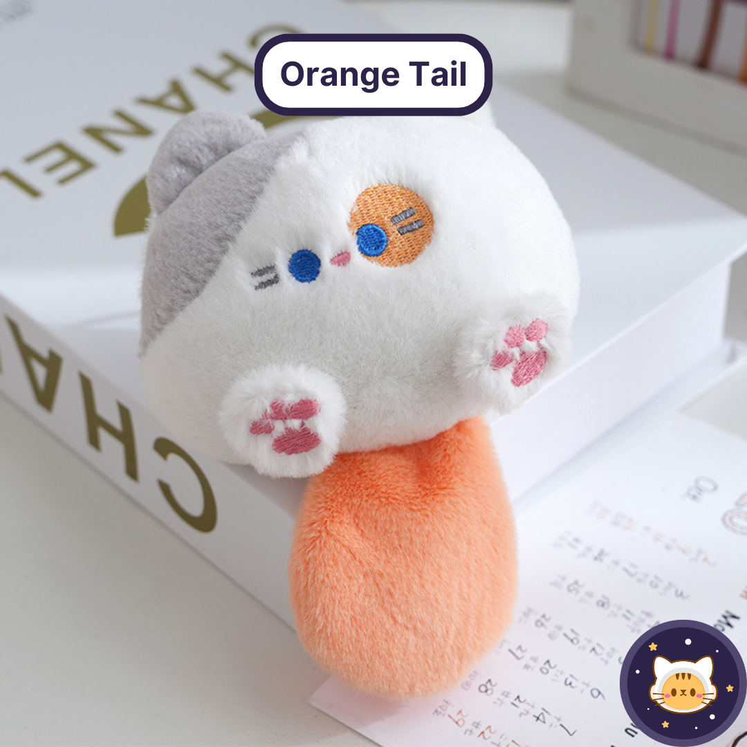 OYEN PLANET Cat Plushie Cute Keychain Plush Korean Style Patung Kucing ...