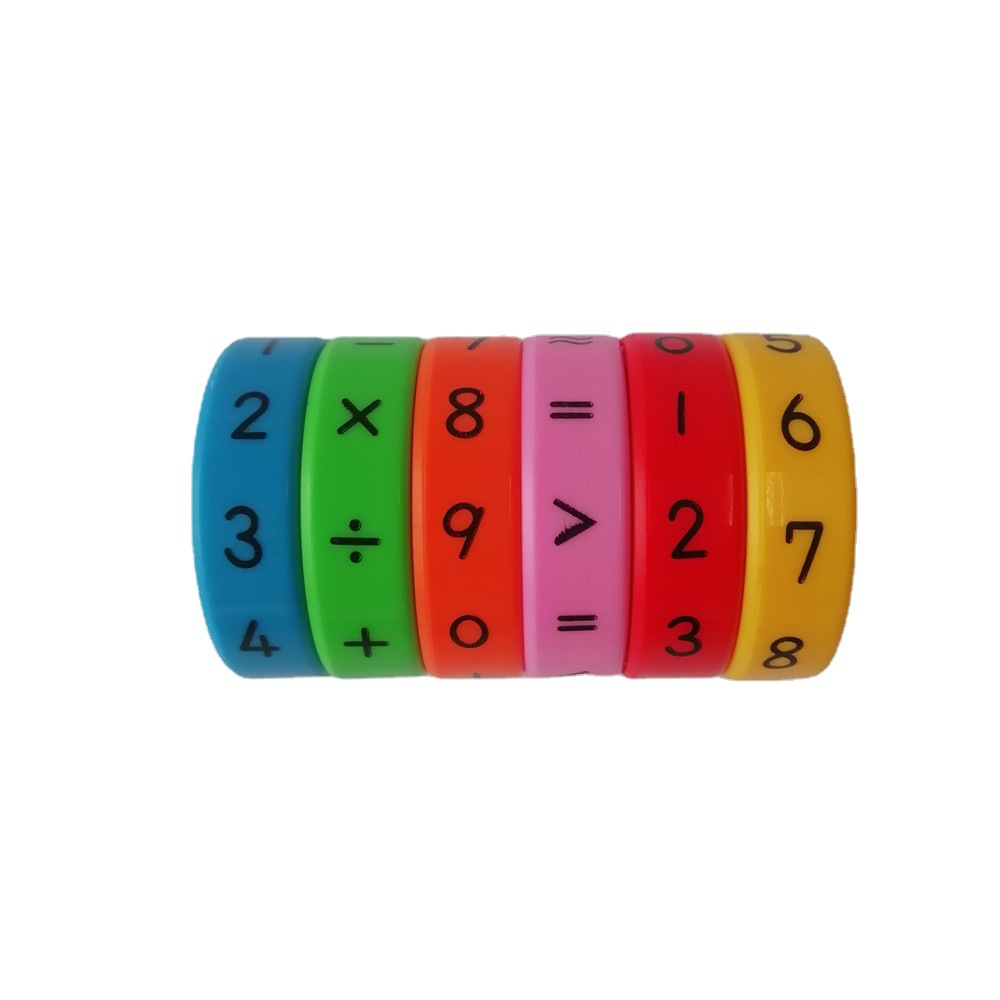 DIY Math Rolling Toy cube add subtract multiply divide Math Number ...