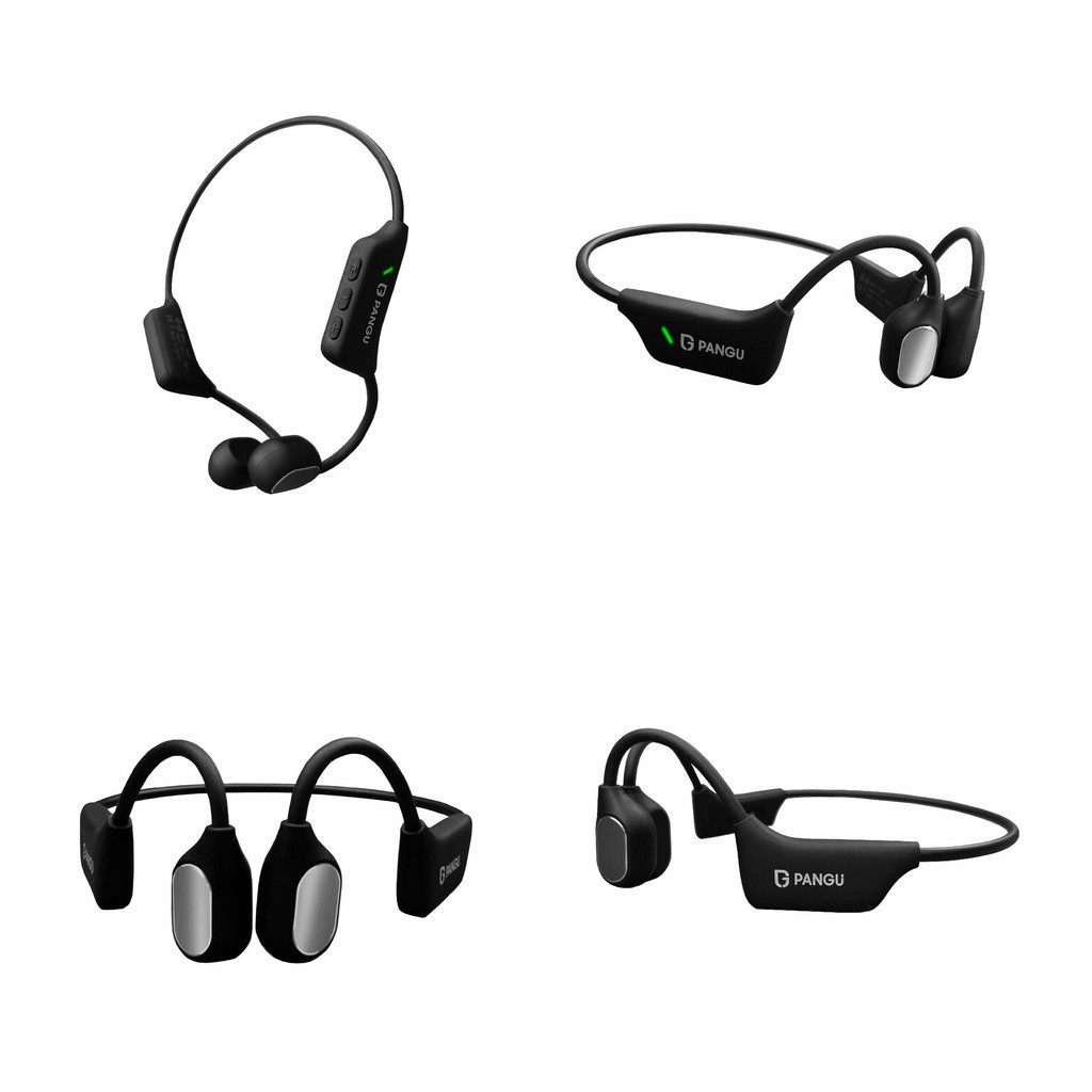 PANGU Bone Conduction Headphones Bluetooth Headphone Wireless Open Ear ...