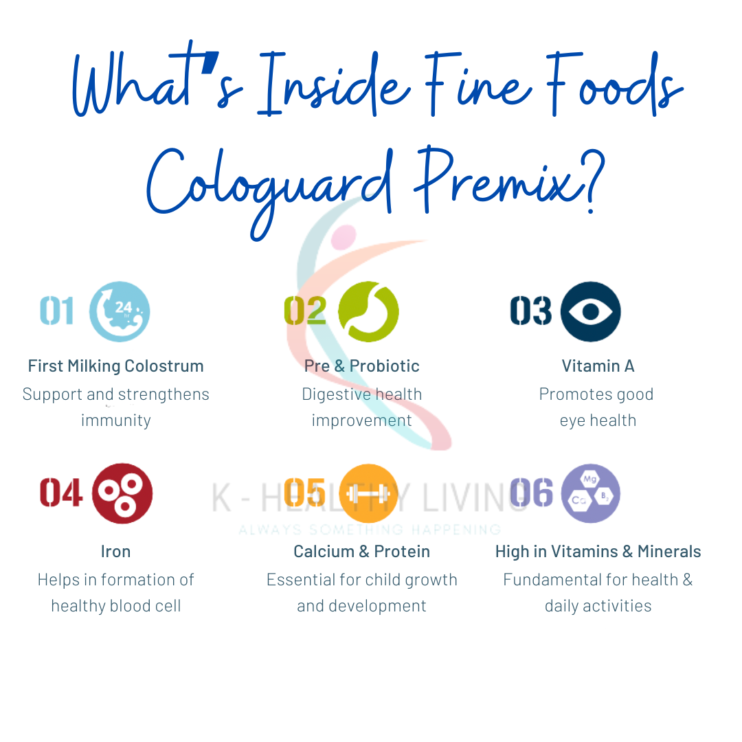 Fine Foods Colostrum Cologuard Plus 550g Exp: 06/2027 Prebiotic ...