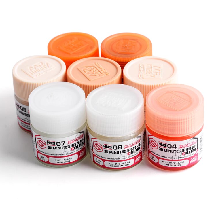 Mr.Hobby Aqueous Color HMS01-08 Water Based Body Color for 30 Minutes ...