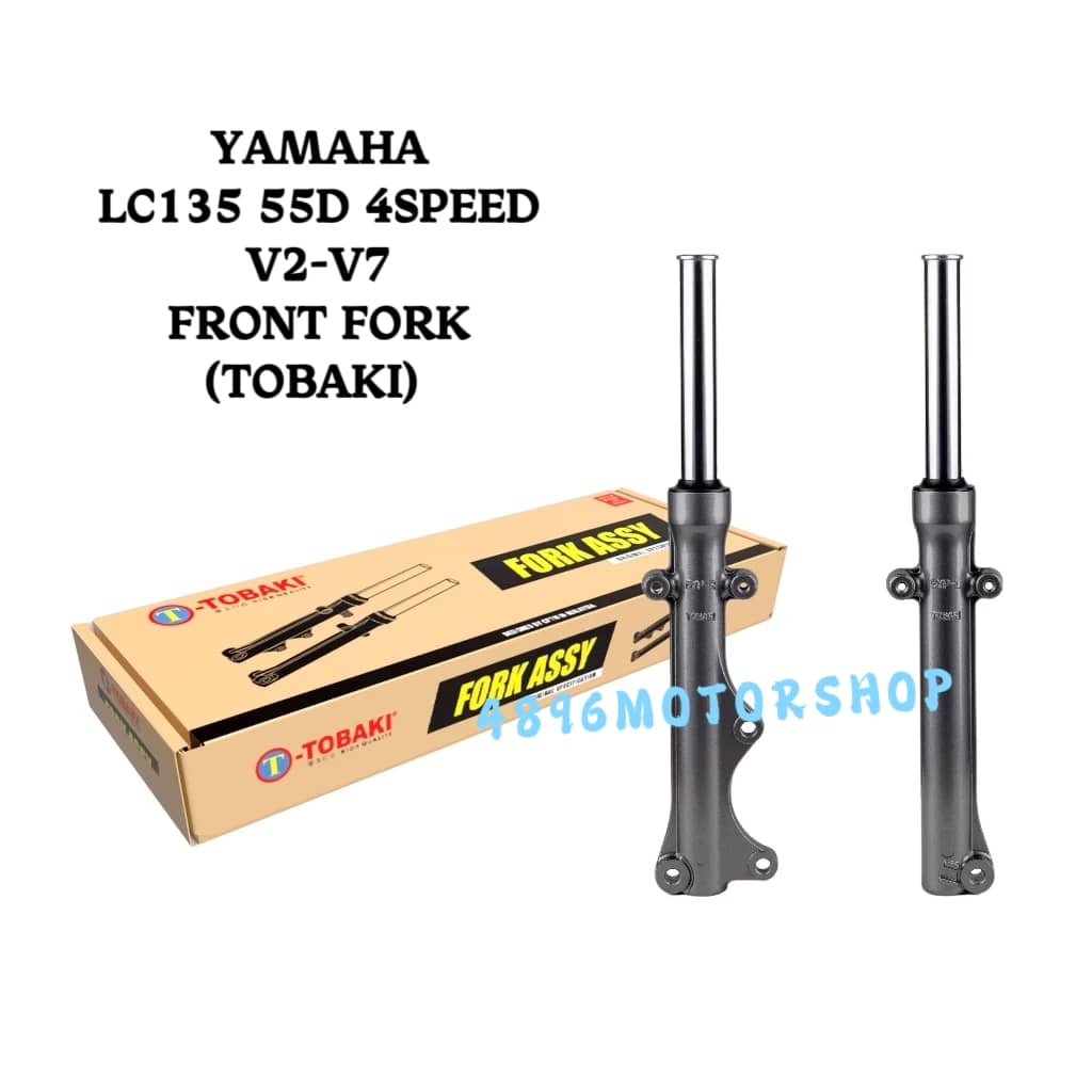 TOBAKI YAMAHA LC135 V1 LC135 55C 5S 5 SPEED 55D 4 SPEED V2 V3 V4 V5 V6 V7 V8 FI LC 135 DEMAK EVO ...