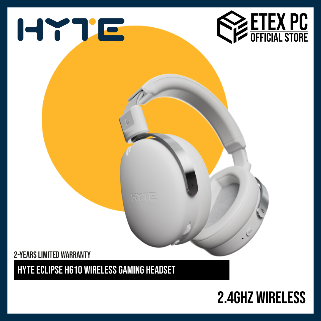 HYTE Eclipse HG10 Wireless Gaming Headset # HS-HYTE-001 | Shopee Malaysia