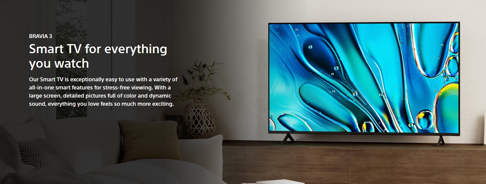 Sony BRAVIA 3 55 Inch TV 4K HDR Processor X1™ 4K Ultra HD High Dynamic Range (HDR) Smart TV ...