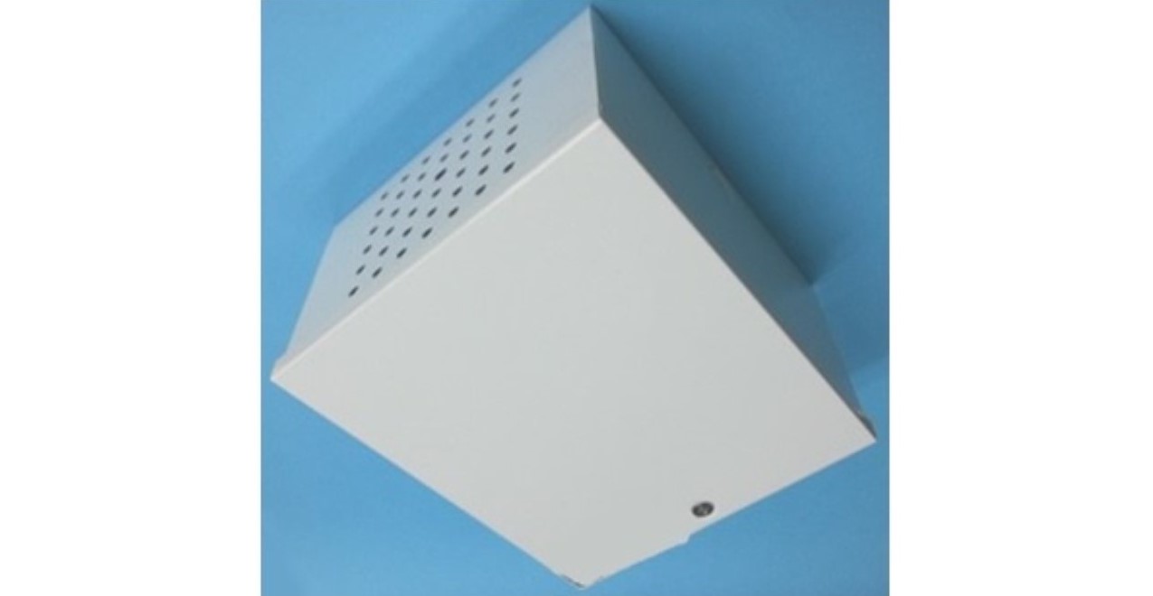 Wired Security Burglar Alarm Siren Box White Powder Coated Metal Siren ...