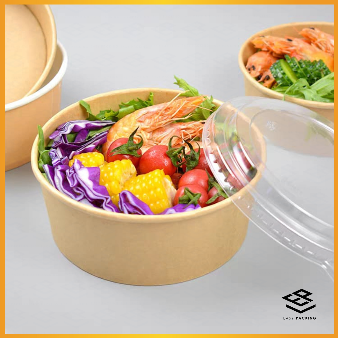 ( 10pcs ) 850ml and 520ml Paper Cup Hot Soup Paper Mug Disposable Bowls Container/Hot Cup ...