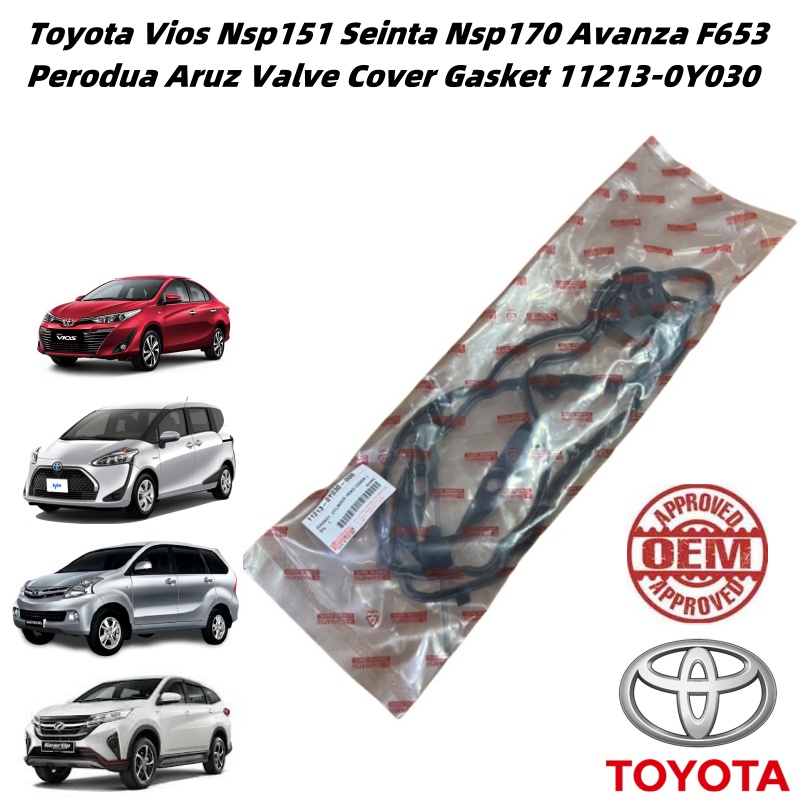 Toyota Vios Nsp151 Seinta Nsp170 Avanza F653 Perodua Aruz Valve Cover ...