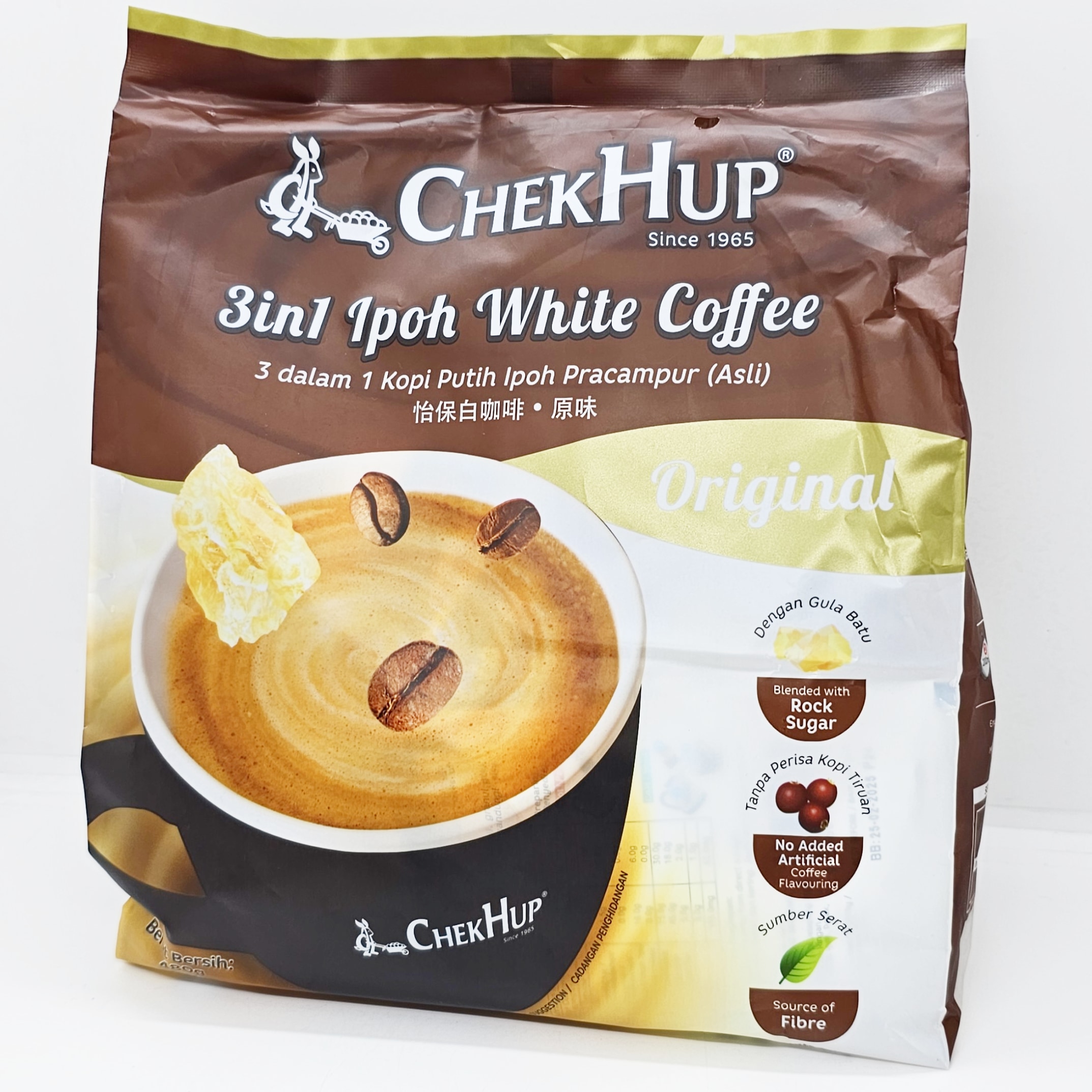 Chek Hup Ipoh White Coffee & Heritage Milk Tea (12's / HALAL) Kopi ...