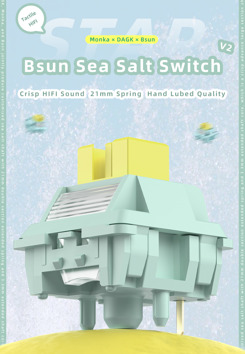 Bsun Sea Salt V2 Tactile Switch | Shopee Malaysia