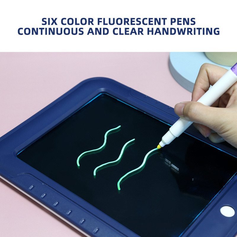 3D Magic Drawing Pad LED Drawing Board LCD Writing Tablet Kids Papan ...