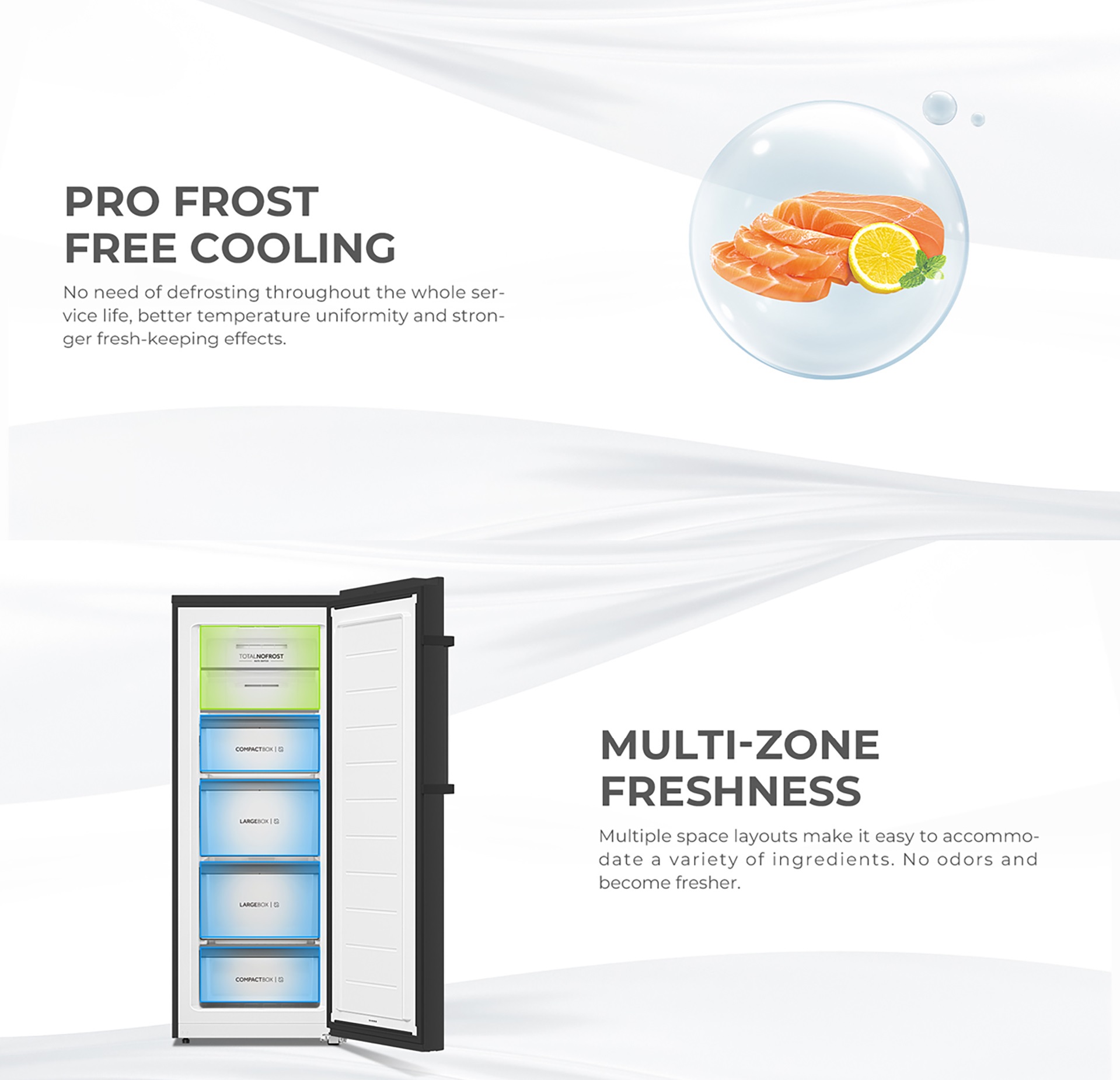 [New] Haier 250L Upright Freezer (Freezer Fridge) | HUR-261NE (1 Door ...