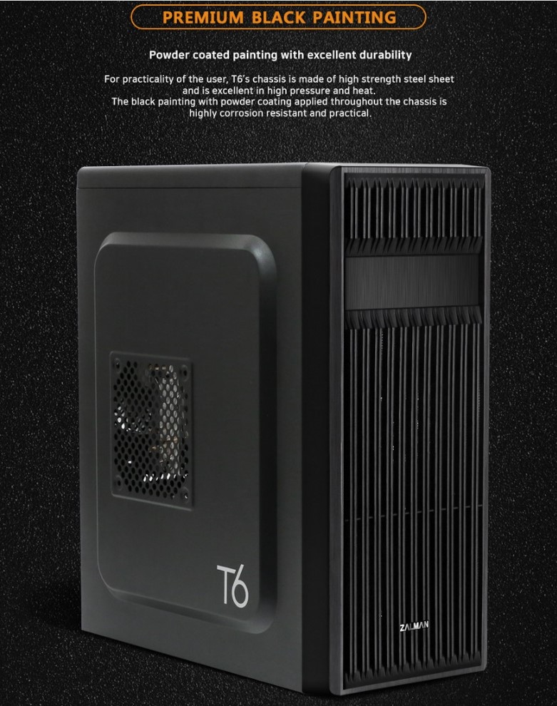 Zalman ATX Mid-Tower Computer Case (T6 / T8) | Shopee Malaysia