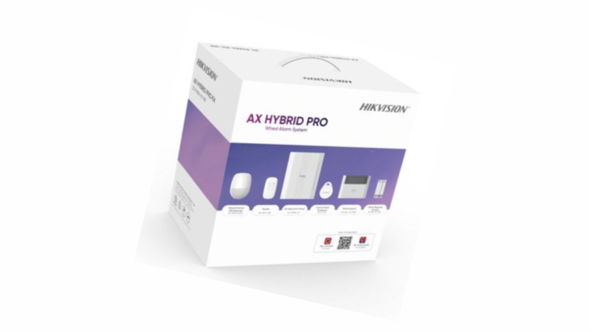 Hikvision Wired Alarm Package Set AX Hybrid Pro Kit 433MHz Keypad ...