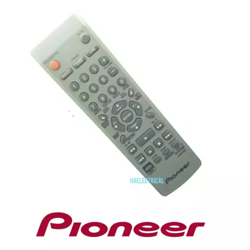 Pioneer DVD Home Theater Remote Control AXD7407 XXD3121 XXD3122 XV ...