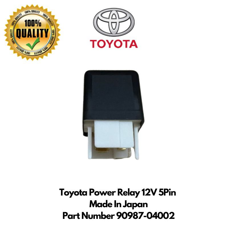 Toyota Power Relay 12V 5Pin Made In Japan 90987-04002 | Shopee Malaysia