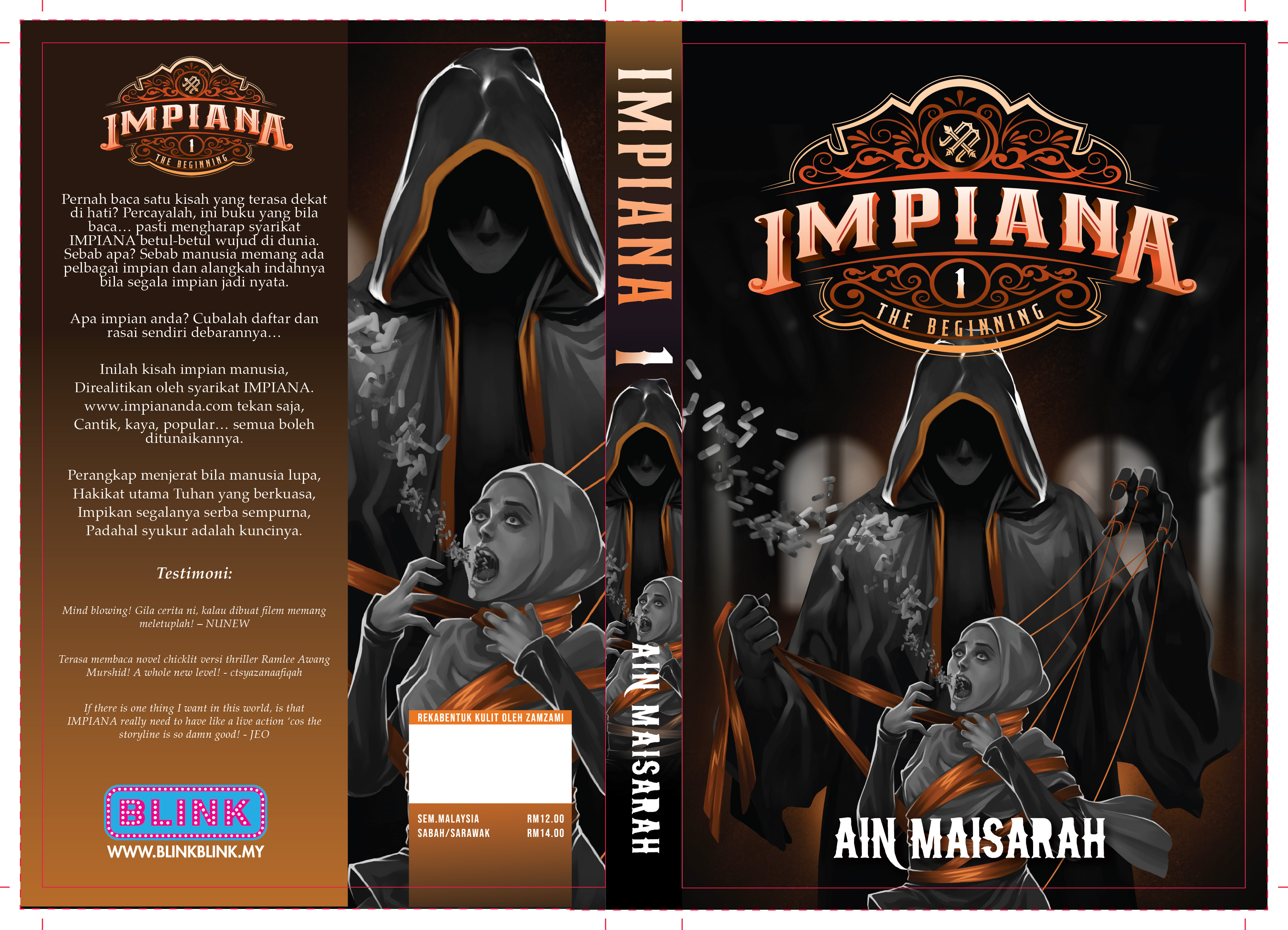 NOVEL IMPIANA THE WANNABABES AIN MAISARAH PAKEJ EXCLUSIVE ready stock ...