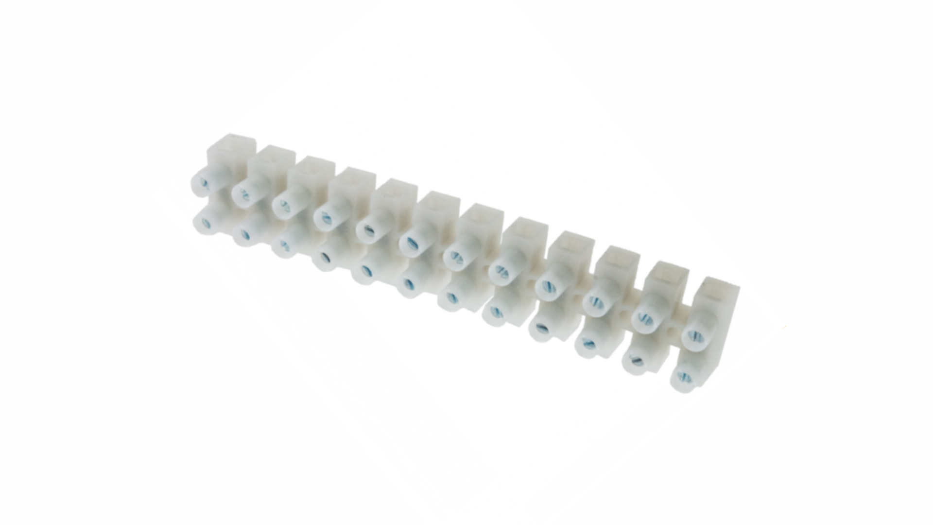PVC 380V 5A Wire Connector Termination Block White Color Colour for ...