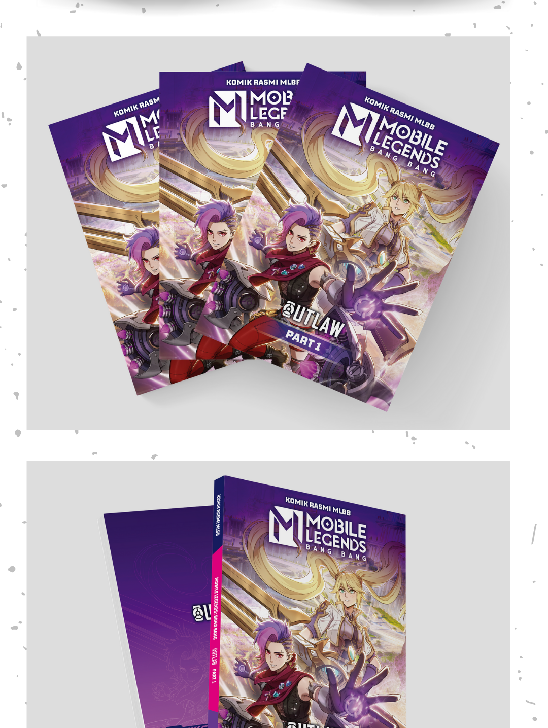 MLBB OFFICIAL COMIC BOOK OUTLAW PART 1 BUKU KOMIK RASMI MOBILE LEGENDS BANG BANG | Shopee Malaysia