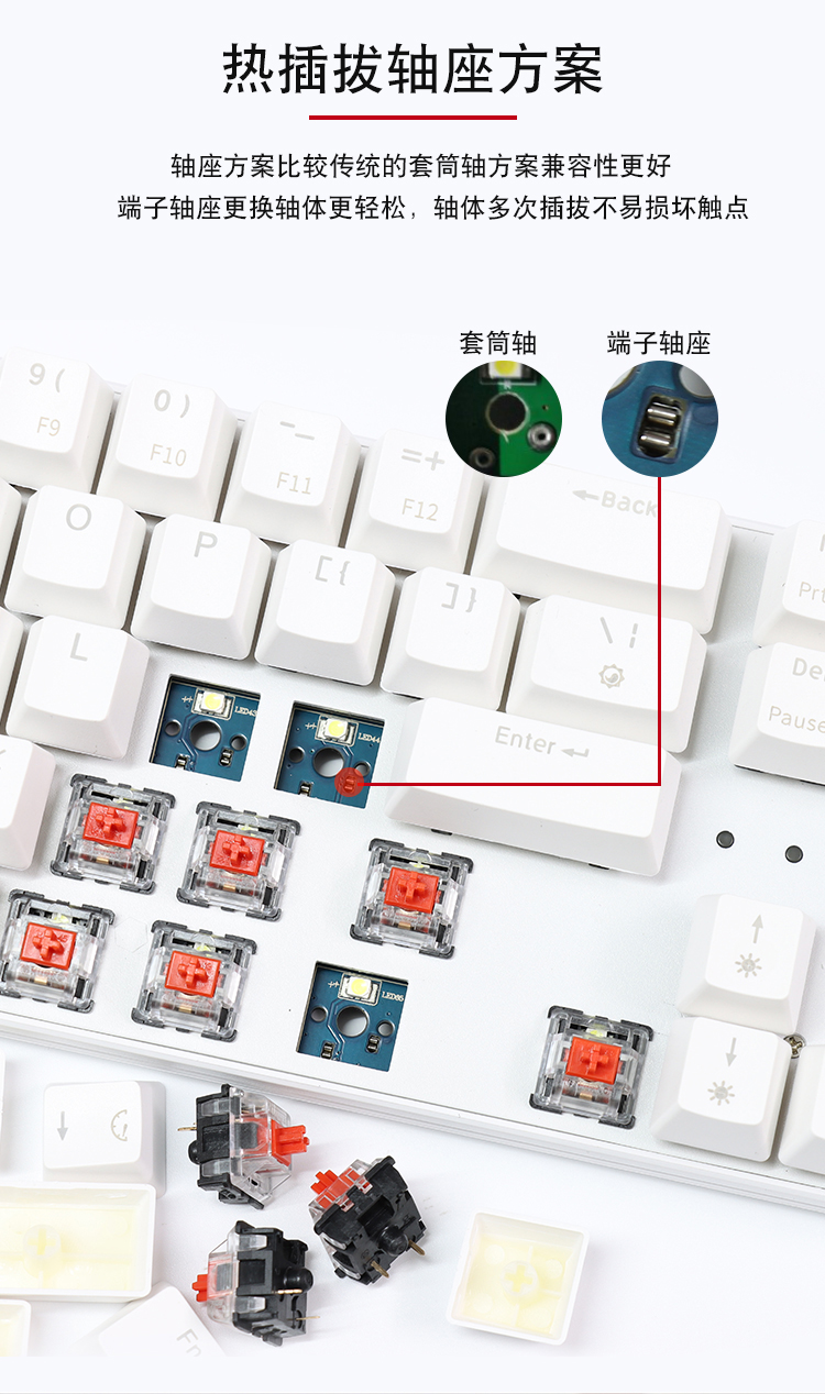 RK68 Plus RK871 Royal Kludge Mechanical RGB Keyboard Hot swap 3 Mode Bluetooth Wireless Type C ...