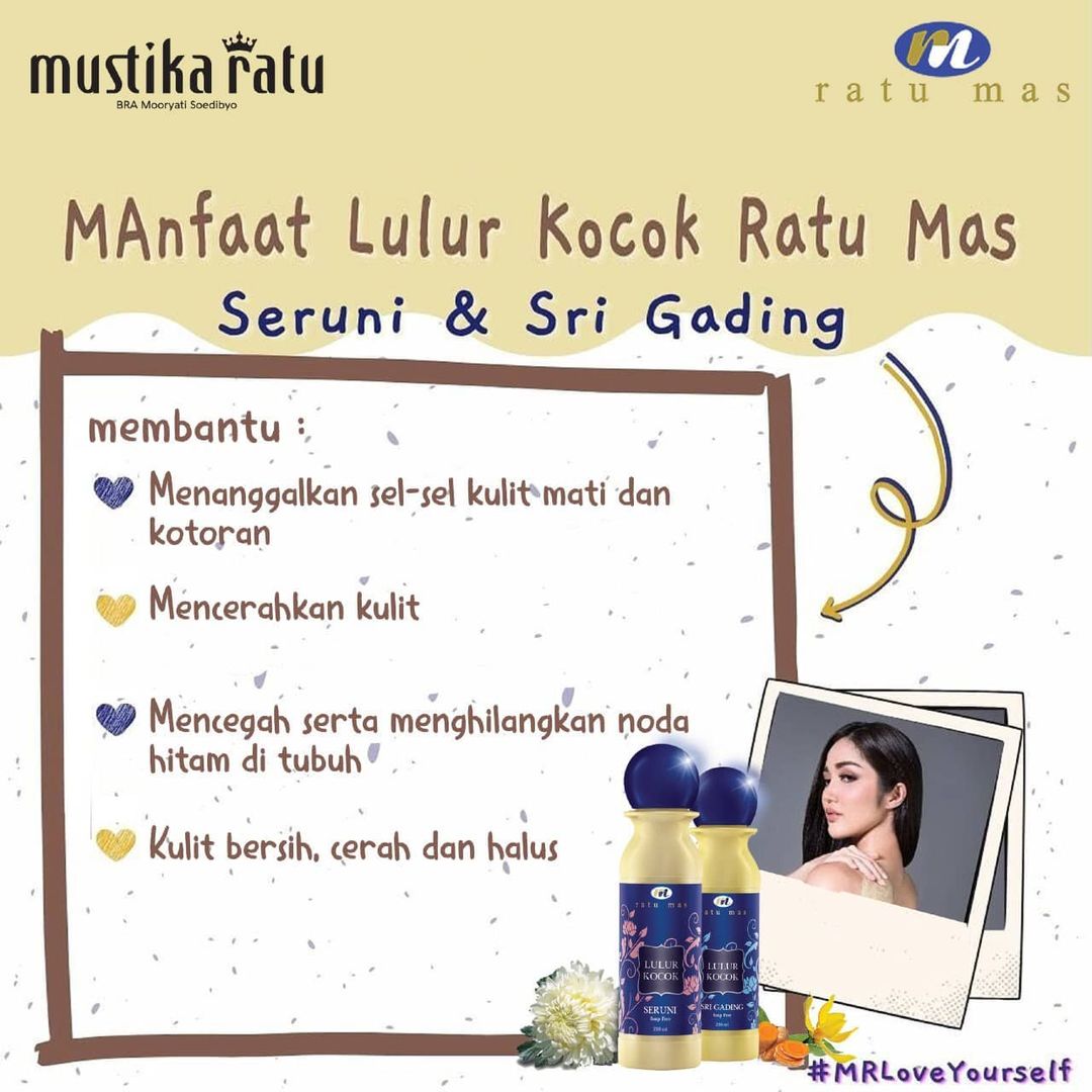 Mustika Ratu Lulur Kocok Sri Gading Body Scrub (200ml) | Shopee Malaysia