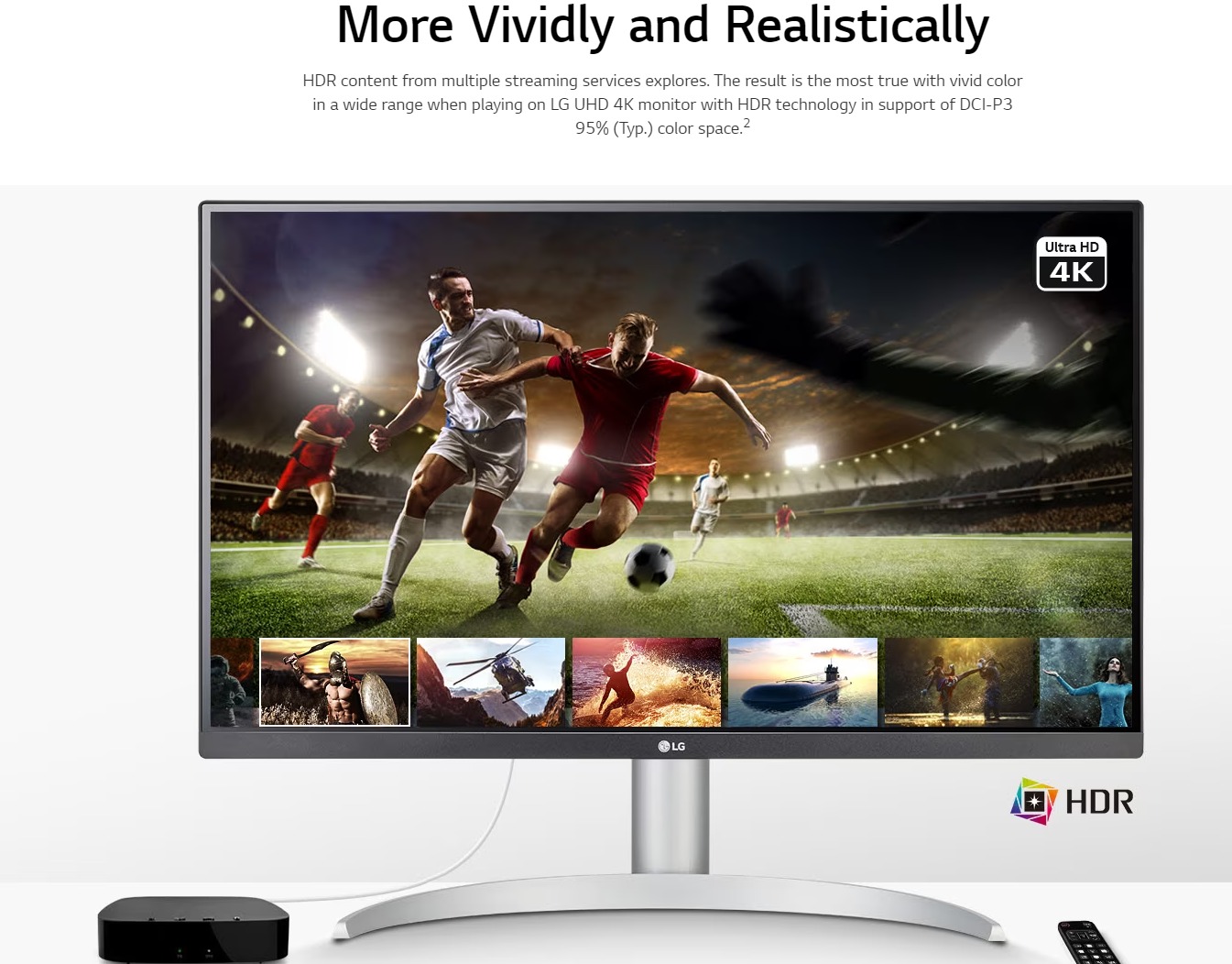 LG UltraFine 27" 27UP650 4K IPS UHD DP HD MI Monitor (27UP650-W) Vesa ...