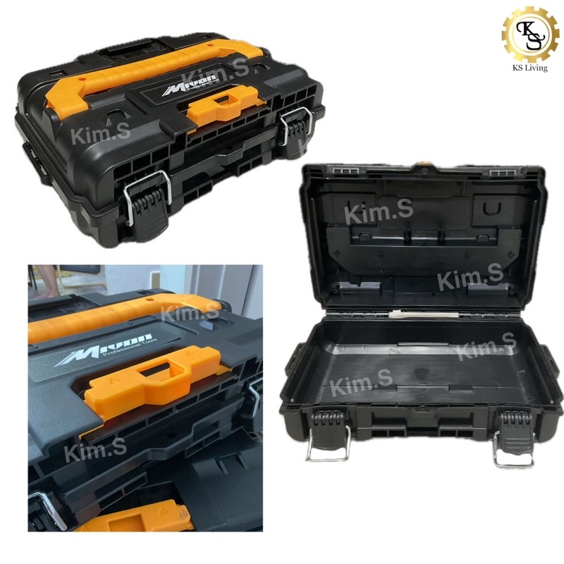 Kim.S Mivon Super M Tools Box Rolling Toolbox Multipurpose Case Drill ...