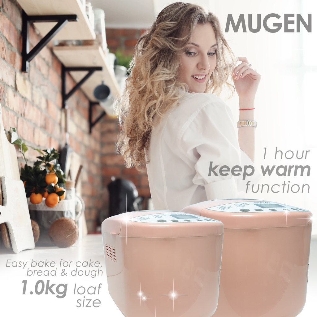 MUGEN Smart Bread Maker V2 (MBM-7000) | Bread | Mymy | Shopee Malaysia