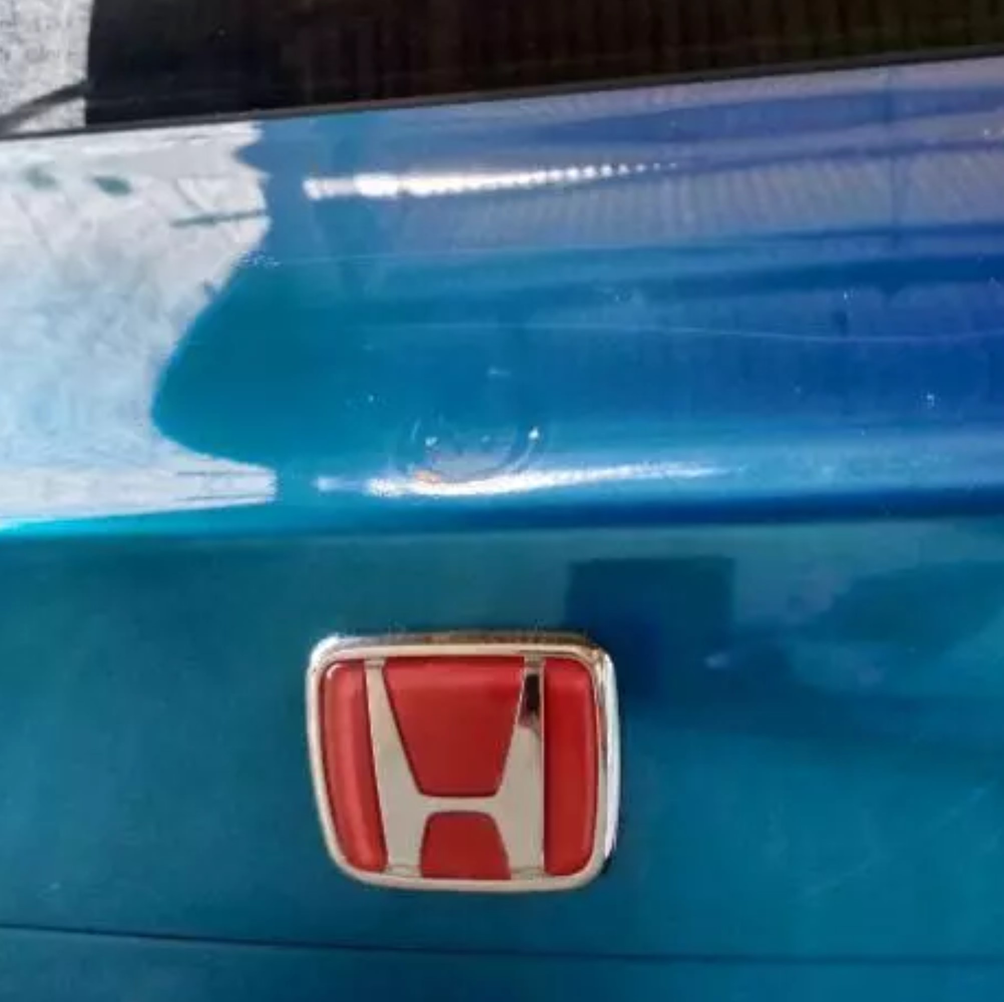 EMBLEM LOGO HONDA CIVIC EG EK EF ES SO4 SR3 SR4 VTEC H Badge B D K ...
