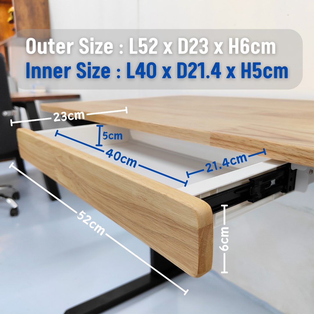 Drawer Under Table Desk Storage Organizers Laci Bawah Meja | Shopee ...
