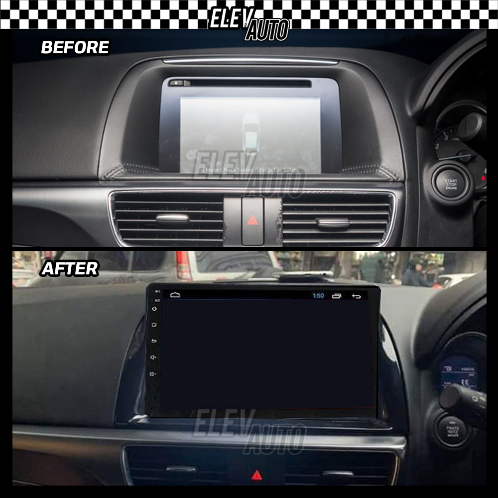 Mazda CX5 Facelift 2016 10" Android Player Casing Installation Dash Kit ...