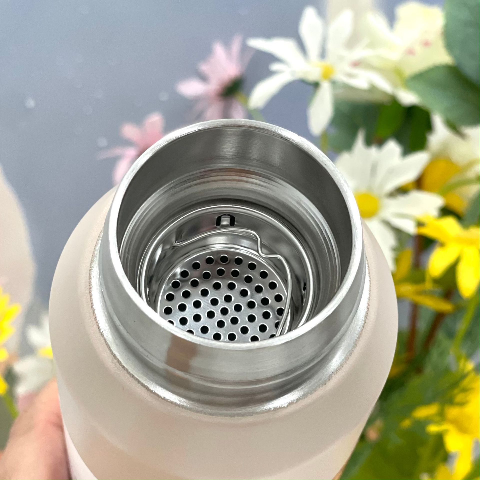 Cille 550ml/700ml Slim Travel Filter 316SS Stainless Steel Vacuum Flask ...
