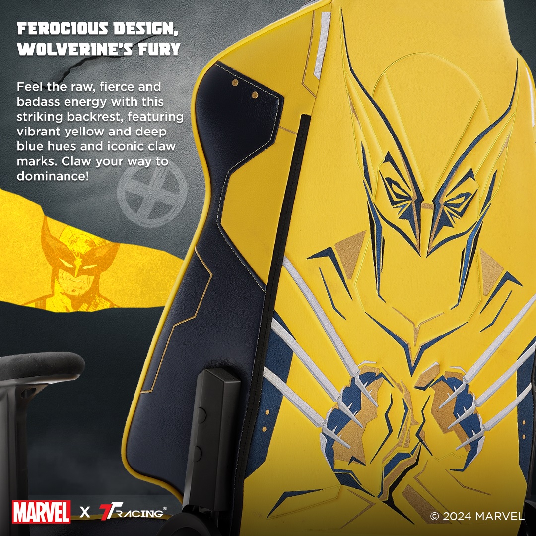 TTRacing Swift X Pro Deadpool Wolverine Edition Gaming Chair Office ...