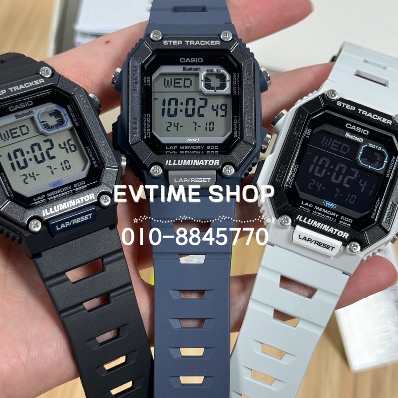CASIO DIGITAL BLUETOOTH WS-B1000-1ADR / WS-B1000-2ADR / WS-B1000-8BVDF ...